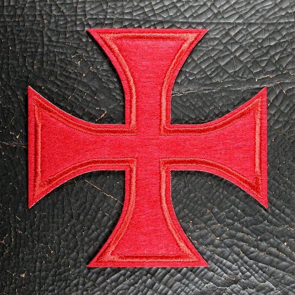 Templar Cross Patch – The Black Broom